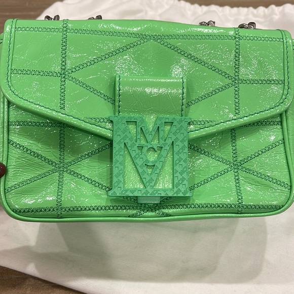 MCM | Bags | Nwt Mcm Travia Quilted Shoulder Bag In Crushed Leather ...